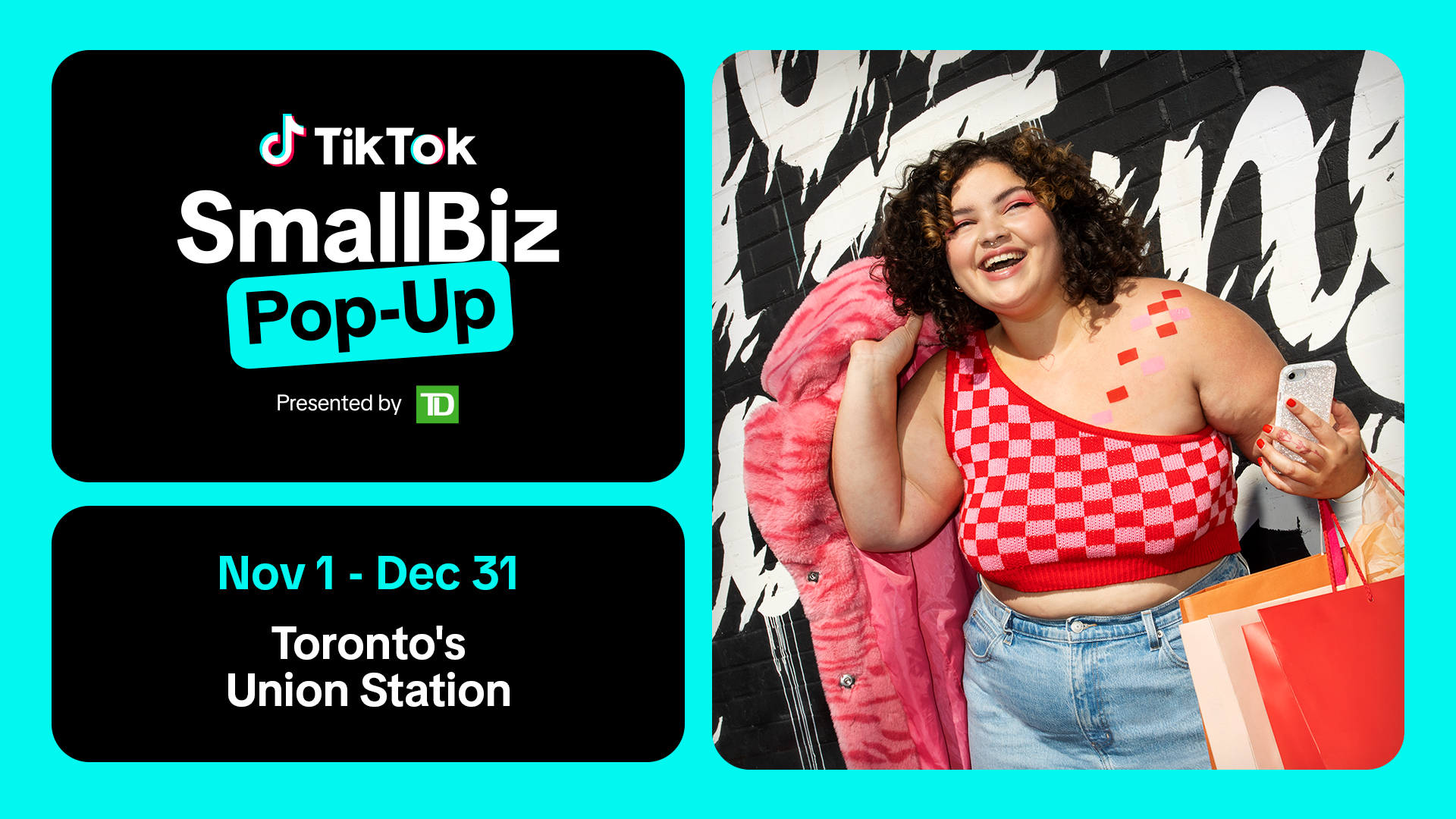 Canada's first-ever TikTok SmallBiz Pop-up launched at Toronto's Union Station (Interviews/Photos)